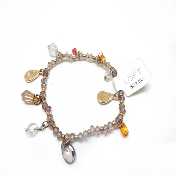 LOFT | Jewelry | Loft Beads Of The Sea Bracelet | Poshmark